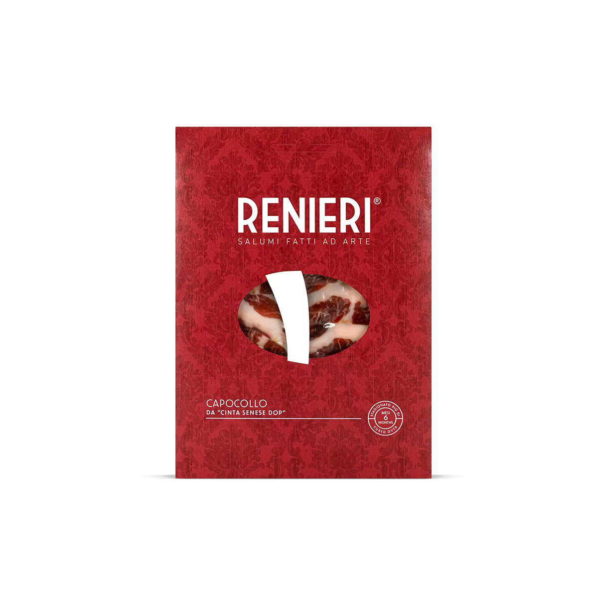 Capocollo da Cinta Senese DOP affettato a mano | Renieri Shop